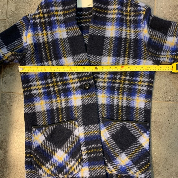 Wilfred | Jackets & Coats | Wilfred Free Aritzia Off Duty Plaid Wool Cocoon Jacket Size N Nwot ...